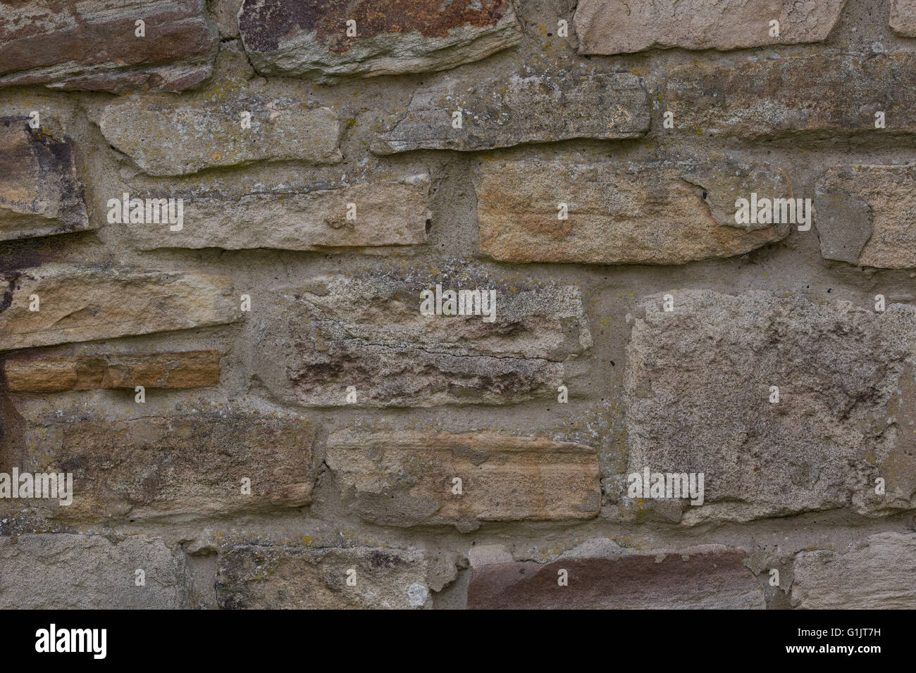 Sand color brick wall hi-res stock photography and images - Alamy