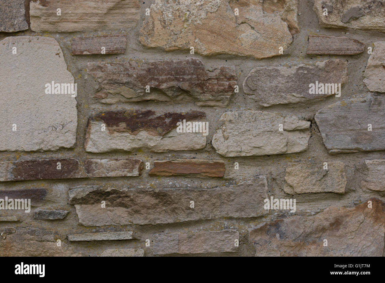 Sand color brick wall hi-res stock photography and images - Alamy