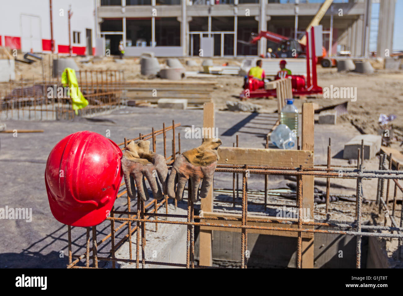Construction site background hi-res stock photography and images - Alamy