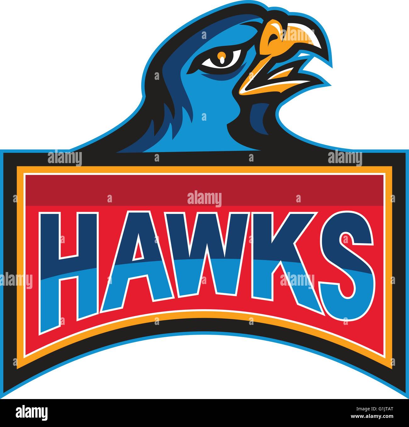 Hawk Stock Vector Images - Alamy