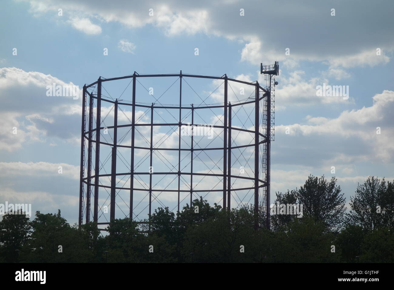 Empty gasometer hi-res stock photography and images - Alamy