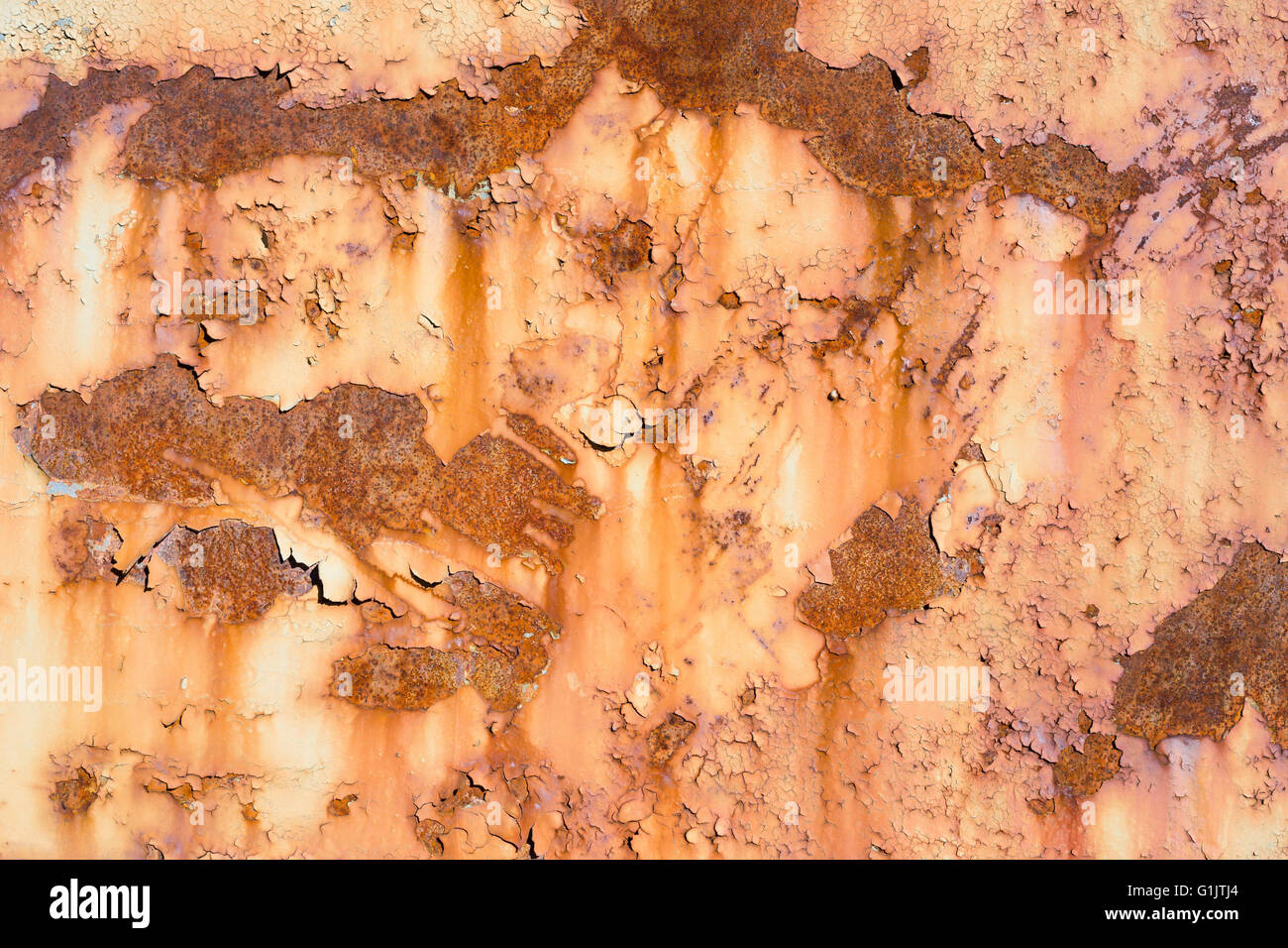 Old painted metal texture with traces of rust Stock Photo - Alamy