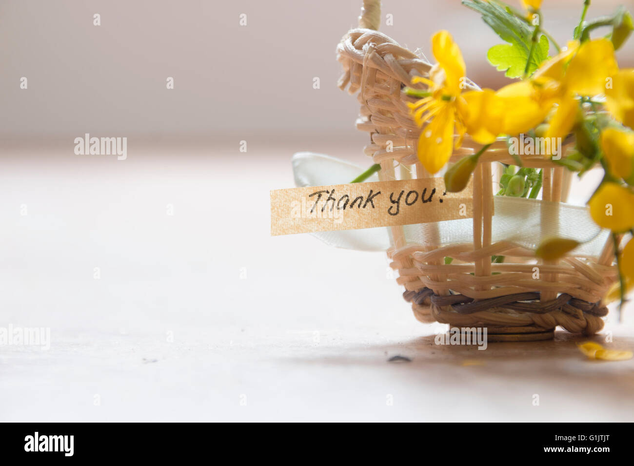 thank you idea Stock Photo - Alamy