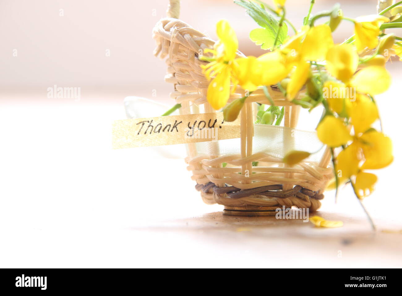 thank you idea Stock Photo - Alamy