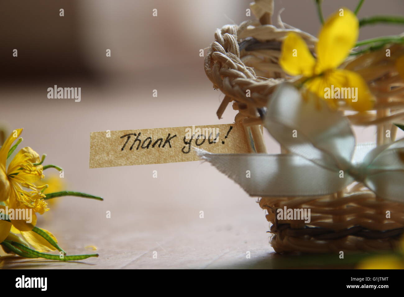 thank you idea Stock Photo - Alamy