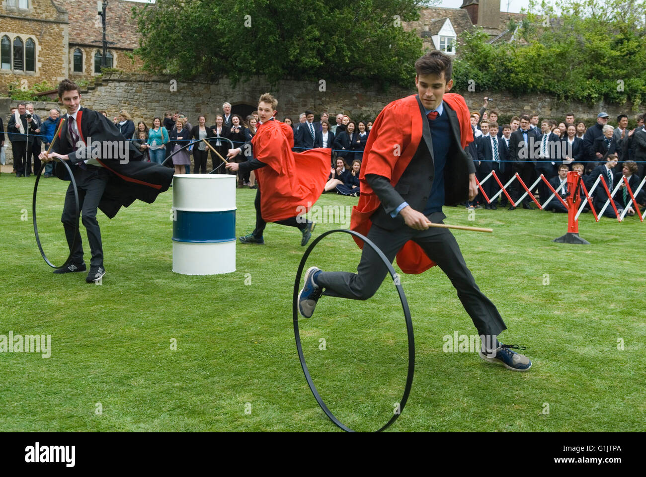 Hoop Trundle. The Kings School Ely. Ely Cathedral grounds Private ...