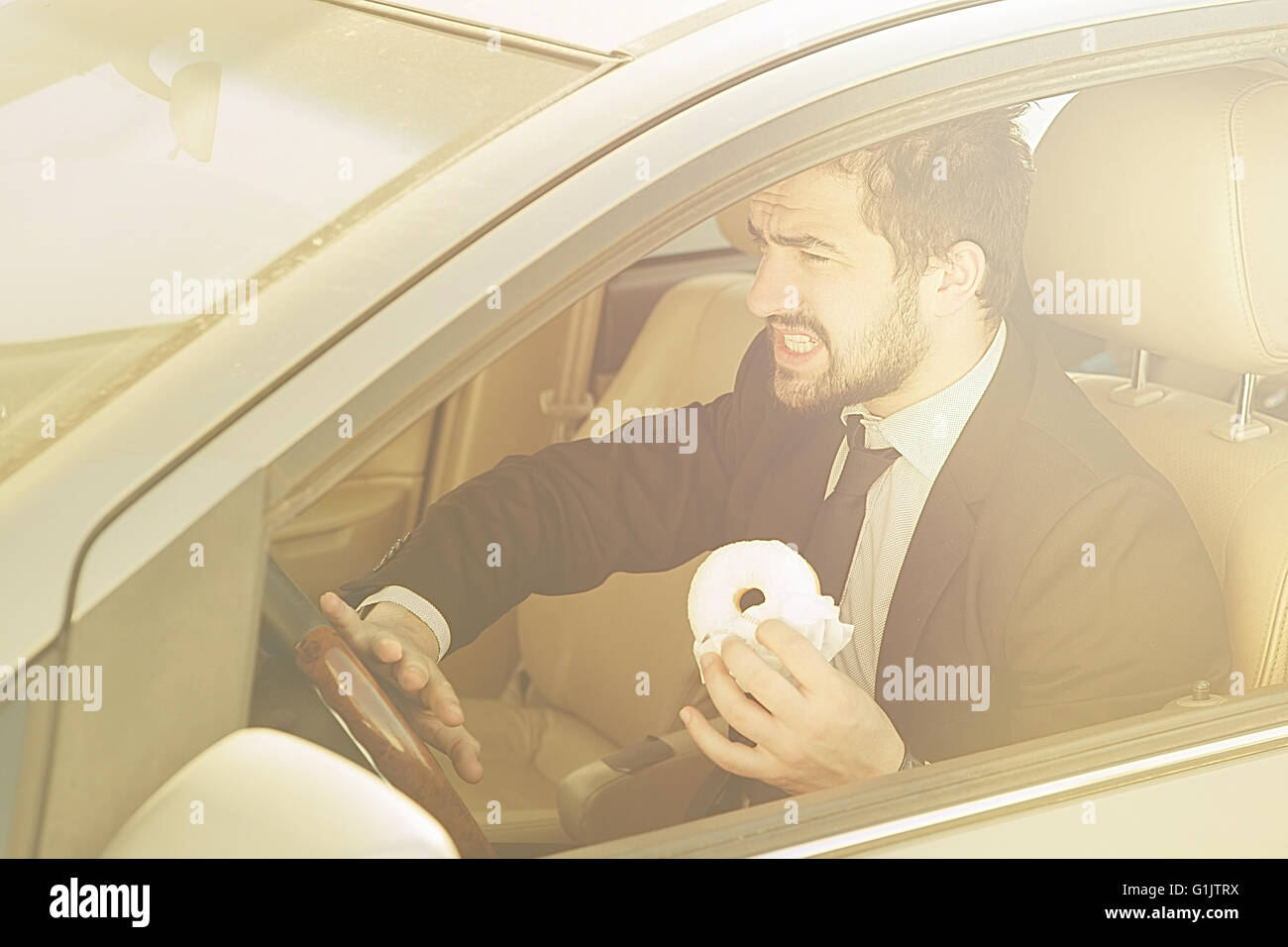 Eating on the go hi-res stock photography and images - Alamy