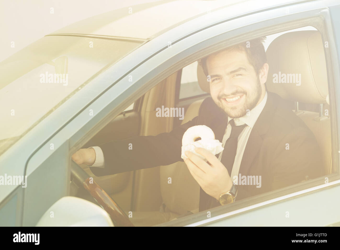 Eating on the go hi-res stock photography and images - Alamy