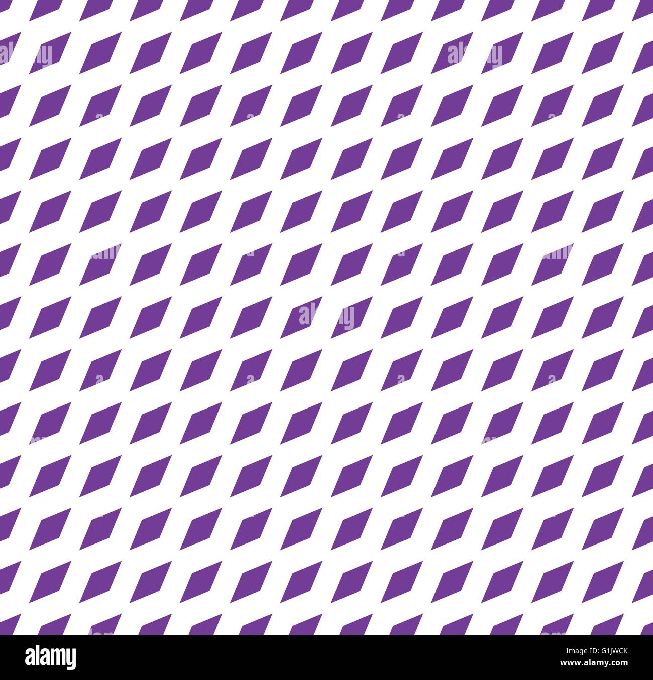 Simple seamless pattern with tilted rhombus shapes. Minimal monochrome ...