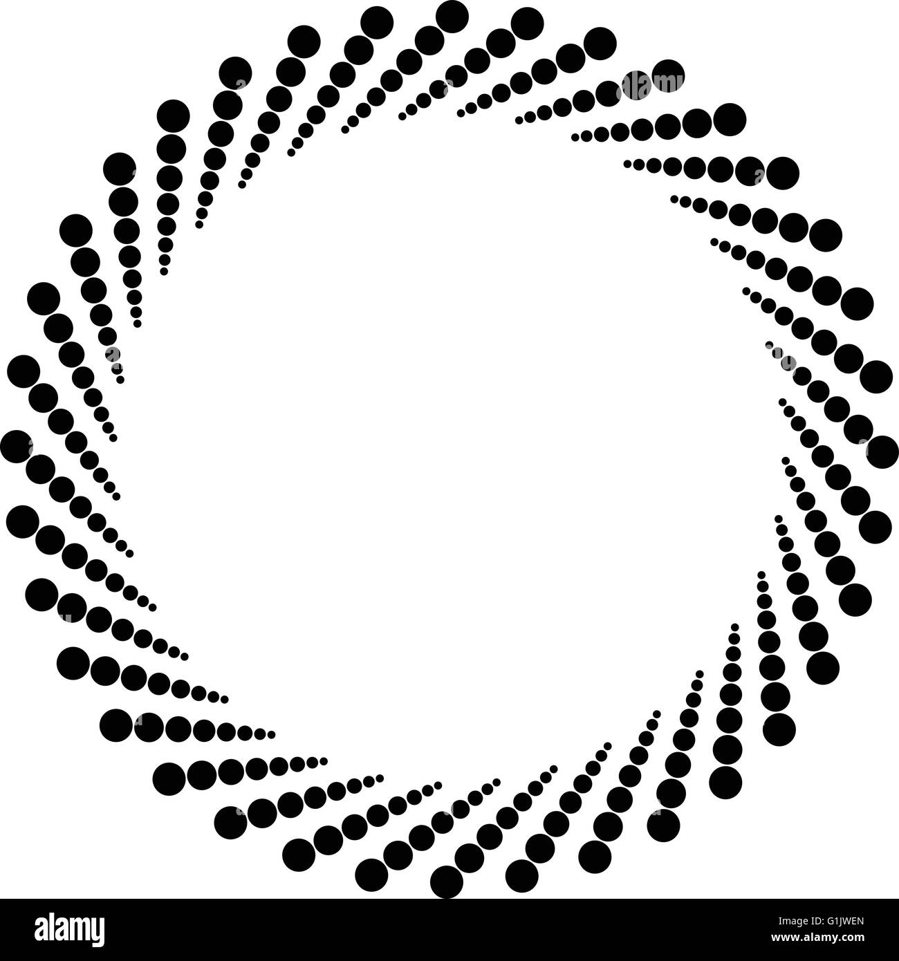 Concentric black spots hi-res stock photography and images - Alamy