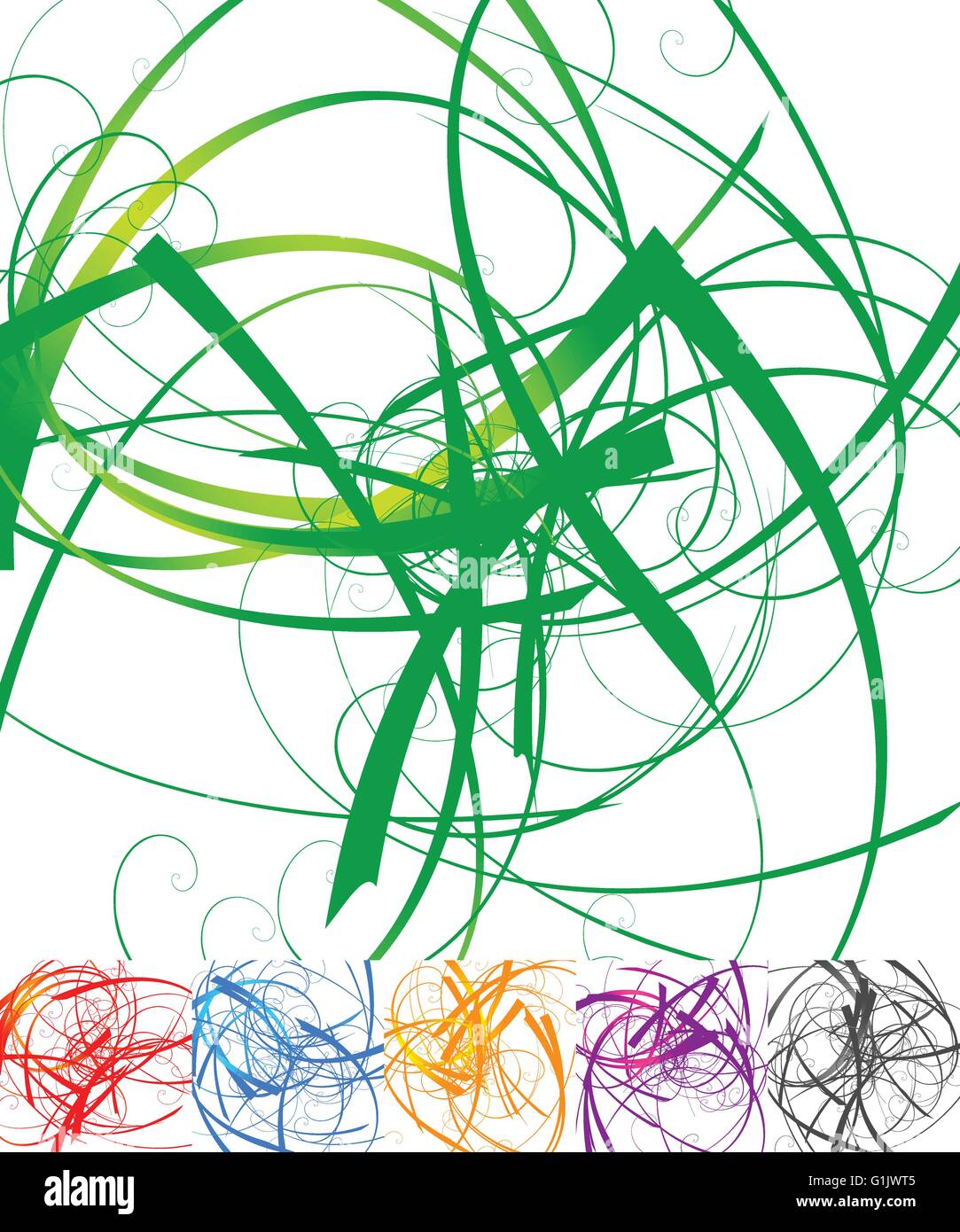 Abstract background, pattern with distorted random overlapping shapes ...