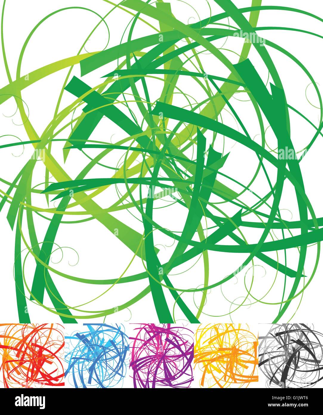 Abstract background, pattern with distorted random overlapping shapes ...