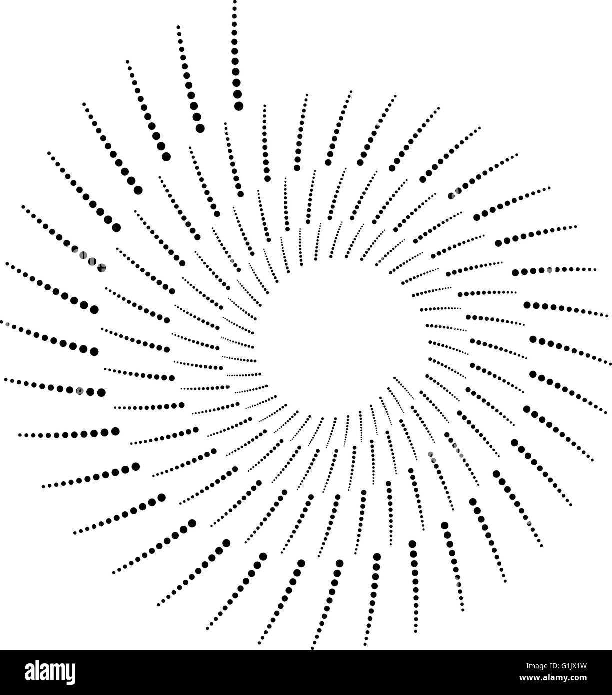 Concentric black spots hi-res stock photography and images - Alamy