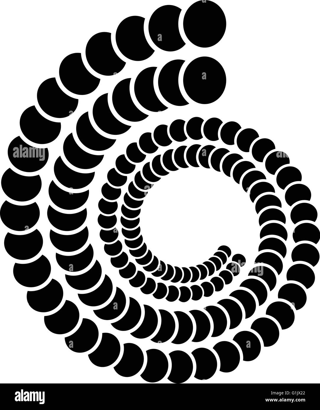 Abstract volute, spiral shape Stock Vector Image & Art - Alamy