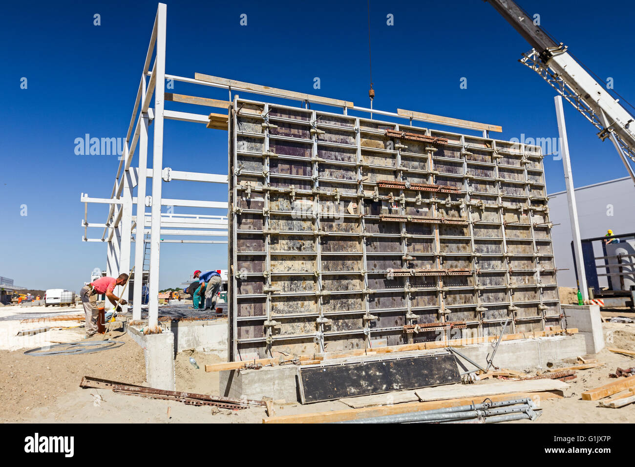 Concreting process hi-res stock photography and images - Alamy