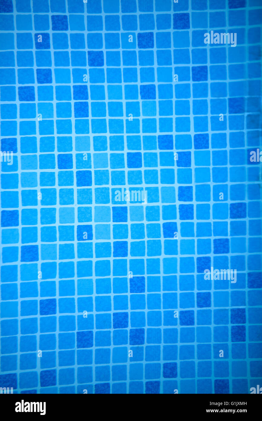 Background texture and pattern of blue mosaics Stock Photo - Alamy