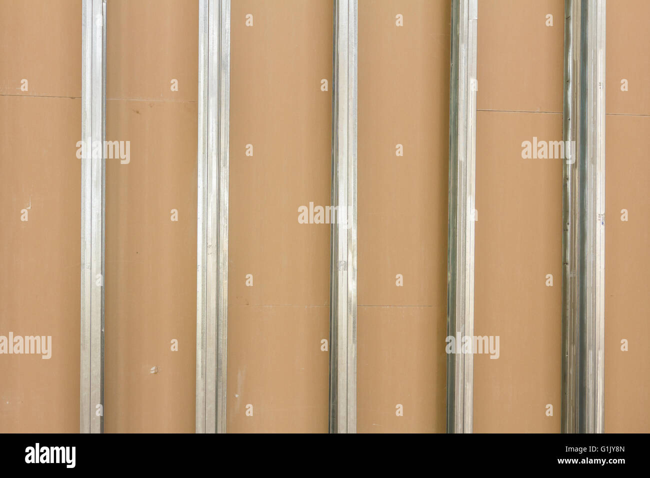 Frame for plasterboard. Gypsum wall is under construction Stock Photo ...