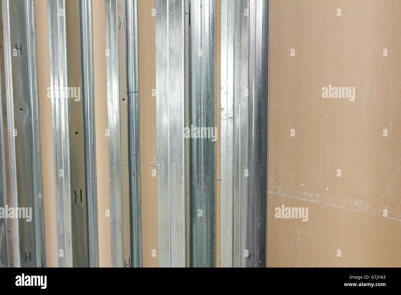 Gypsum plasterboard wall hi-res stock photography and images - Alamy
