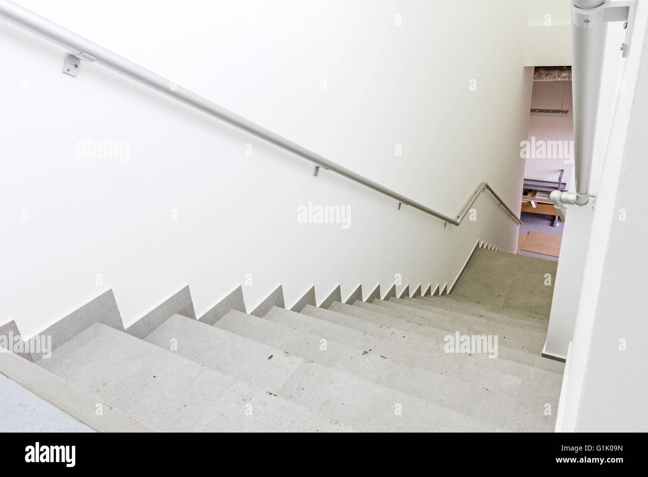 Every building is required to have emergency stairways as safety ...