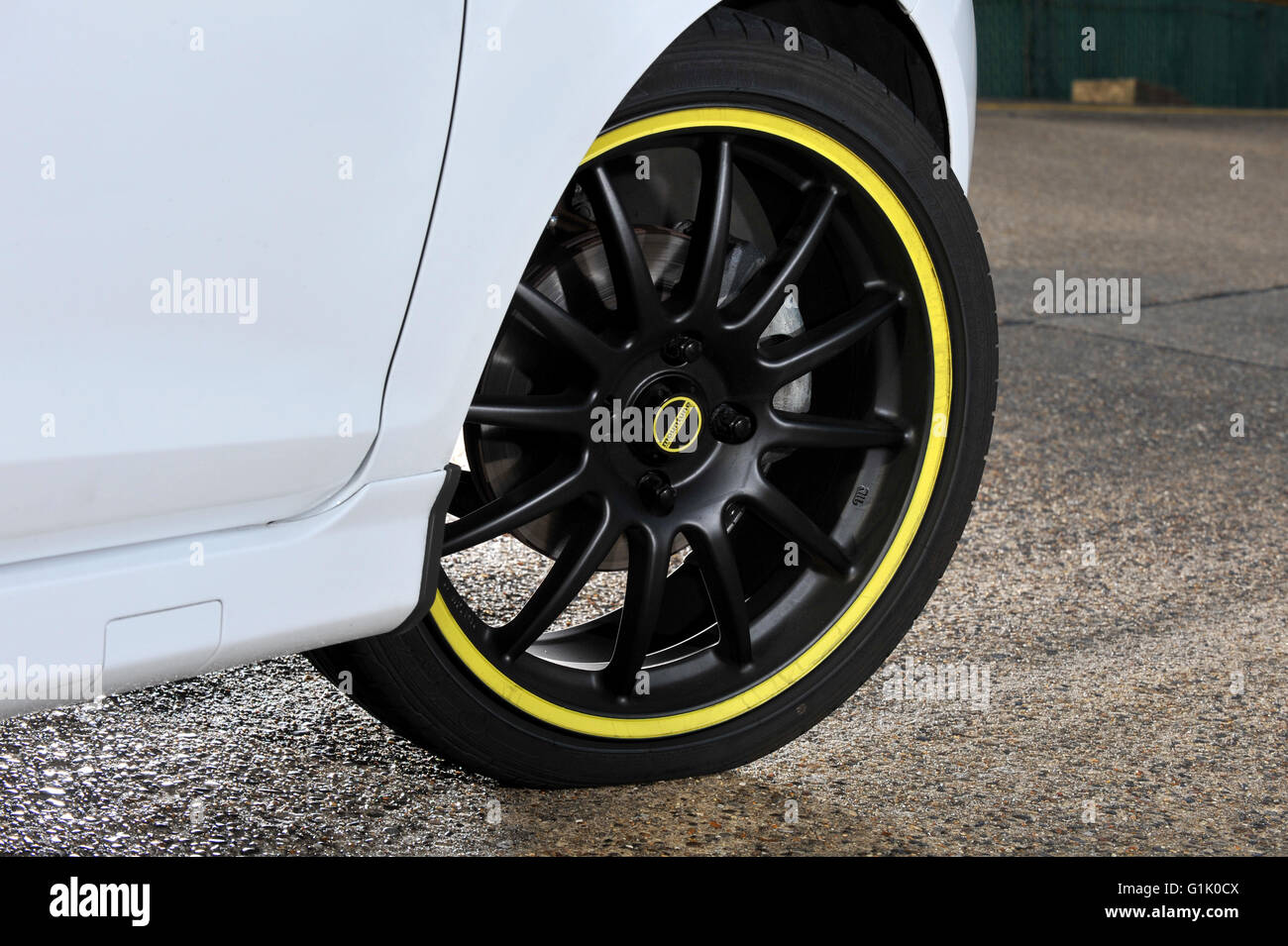 2009 Mountune tuned Ford Fiesta ST performance car Stock Photo - Alamy