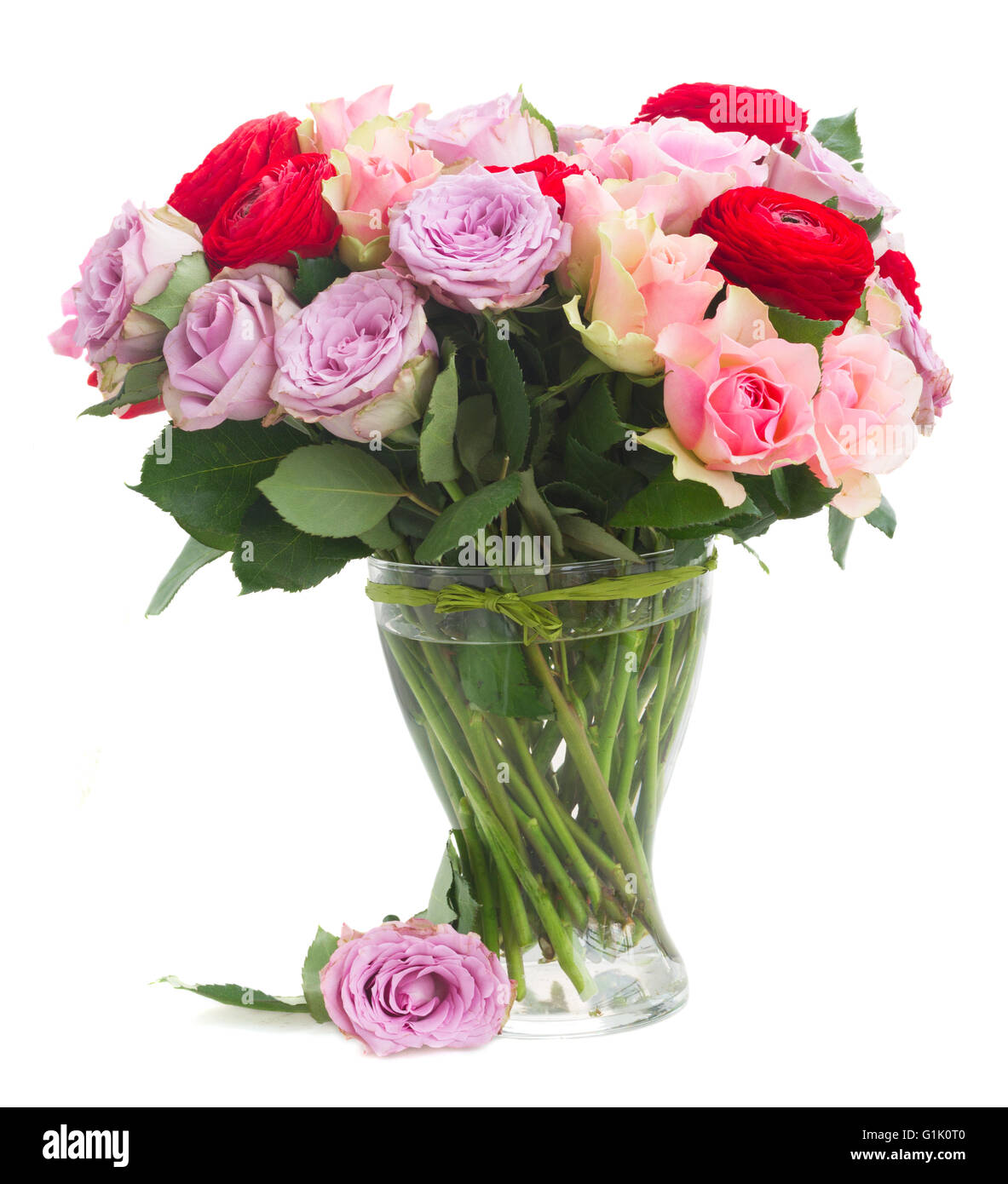 Persian rose garden Cut Out Stock Images & Pictures - Alamy