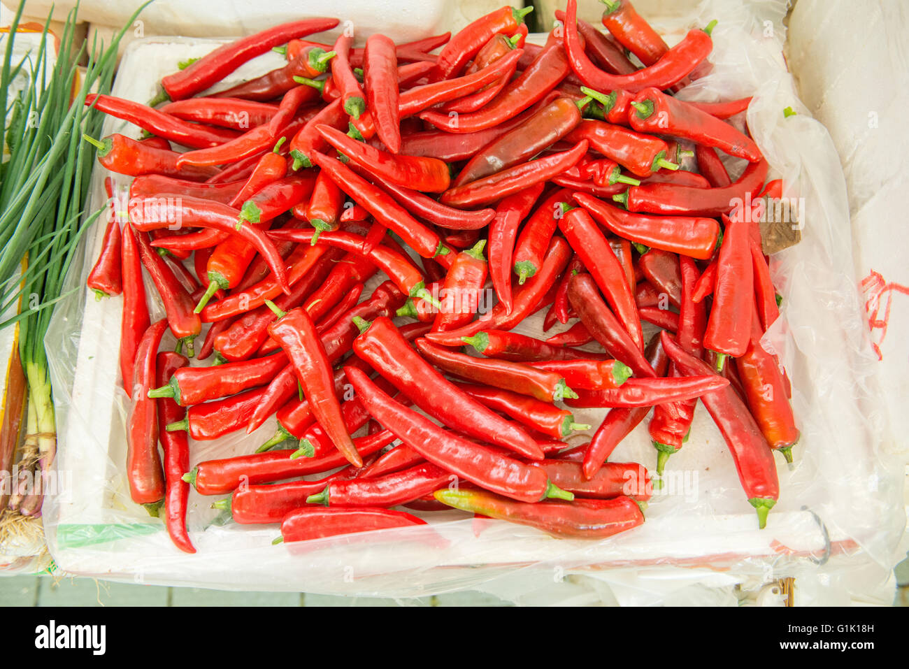 Hot spicy chillies hi-res stock photography and images - Alamy