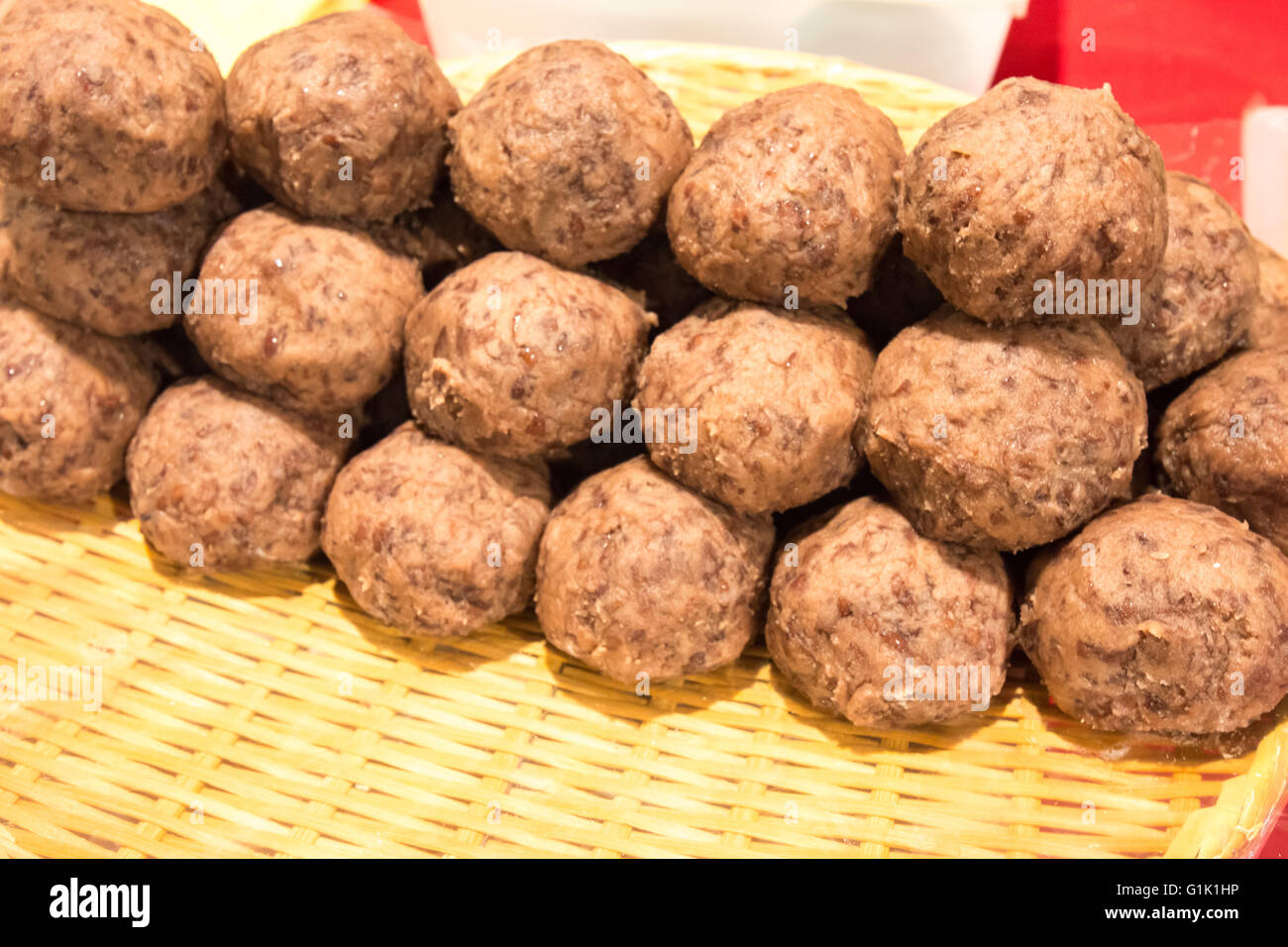 Beef balls hi-res stock photography and images - Alamy