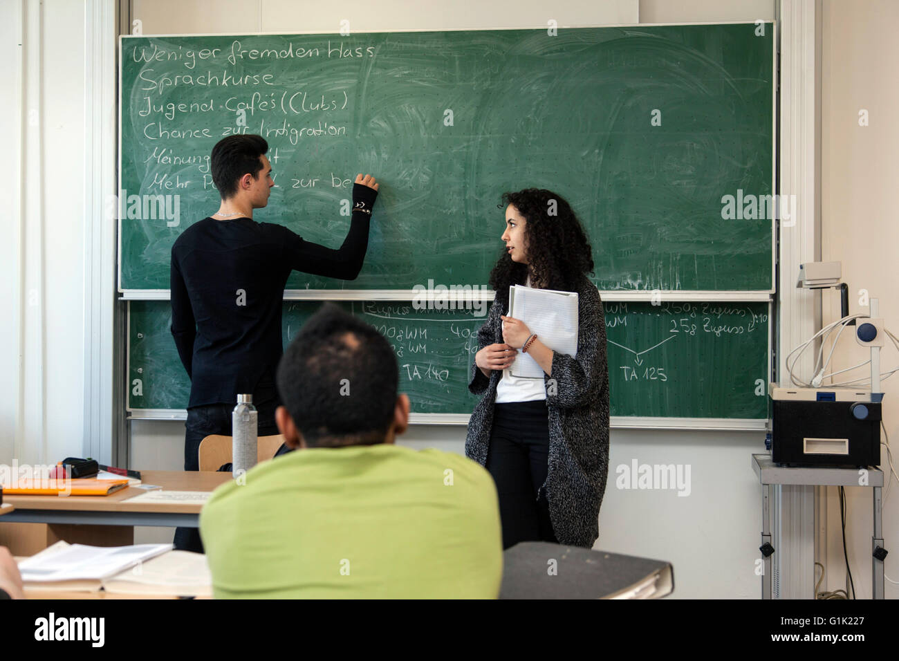Students during the exam Stock Photo - Alamy