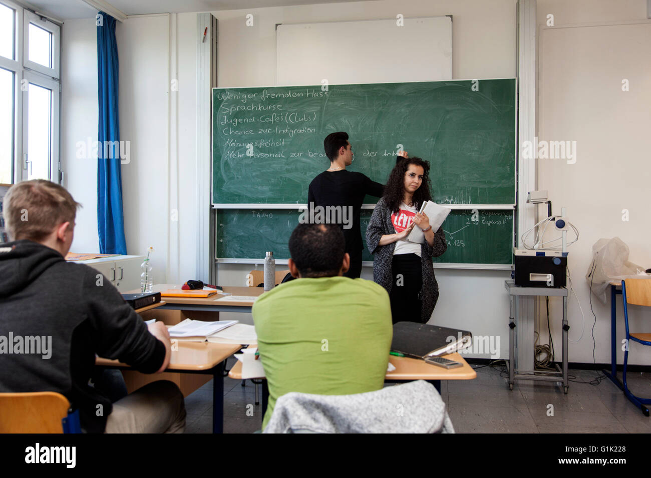 Students during the exam Stock Photo - Alamy