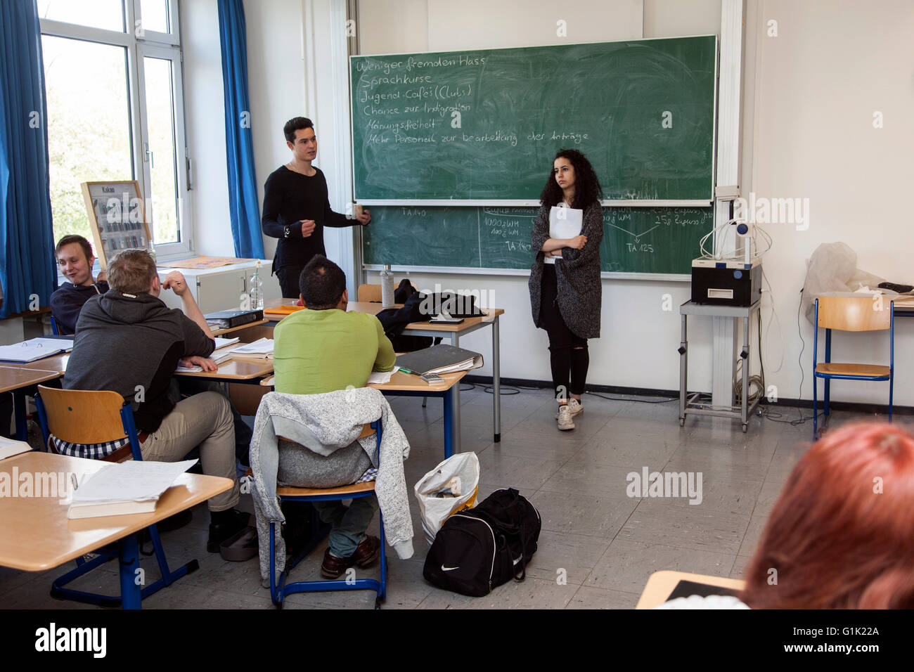 Students during the exam Stock Photo - Alamy