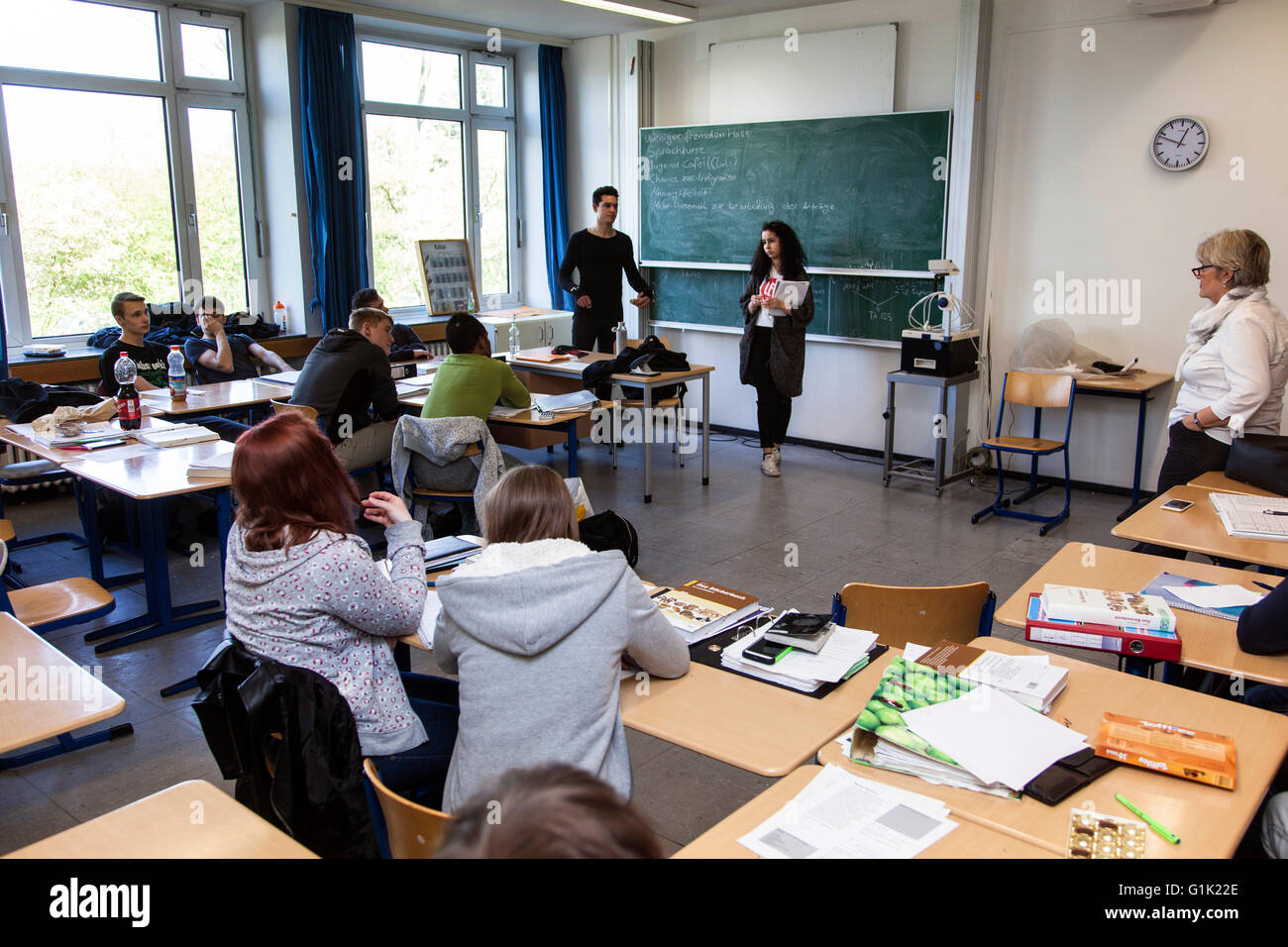 Students during the exam Stock Photo - Alamy