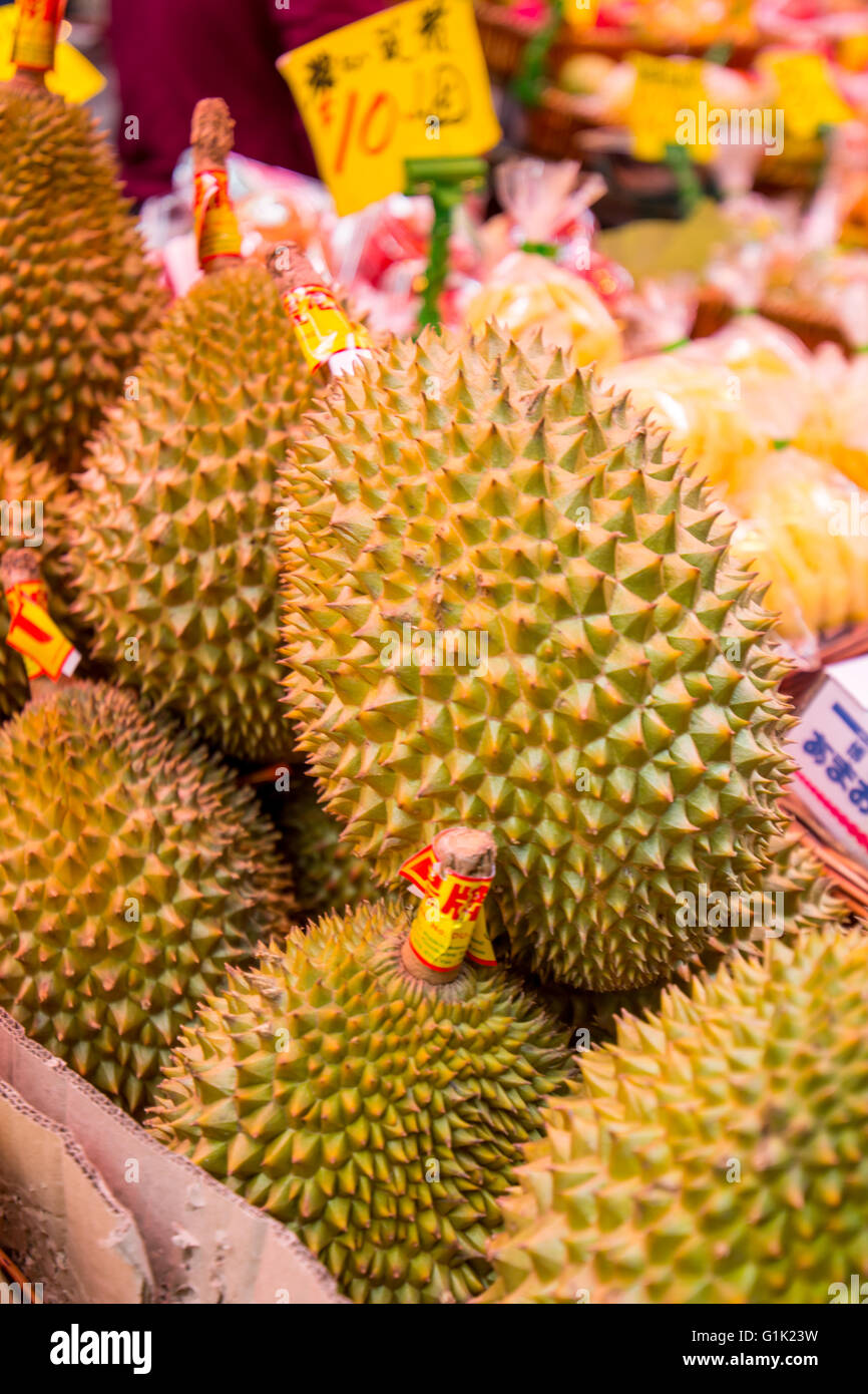 Smelly durian fruit hi-res stock photography and images - Alamy
