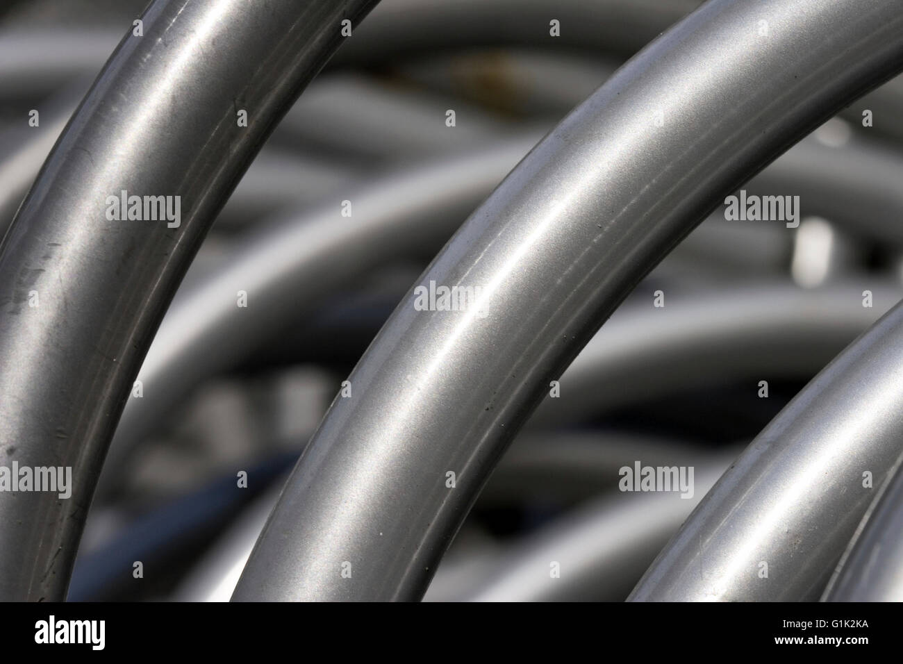 Photo of a metal bulbs Stock Photo - Alamy