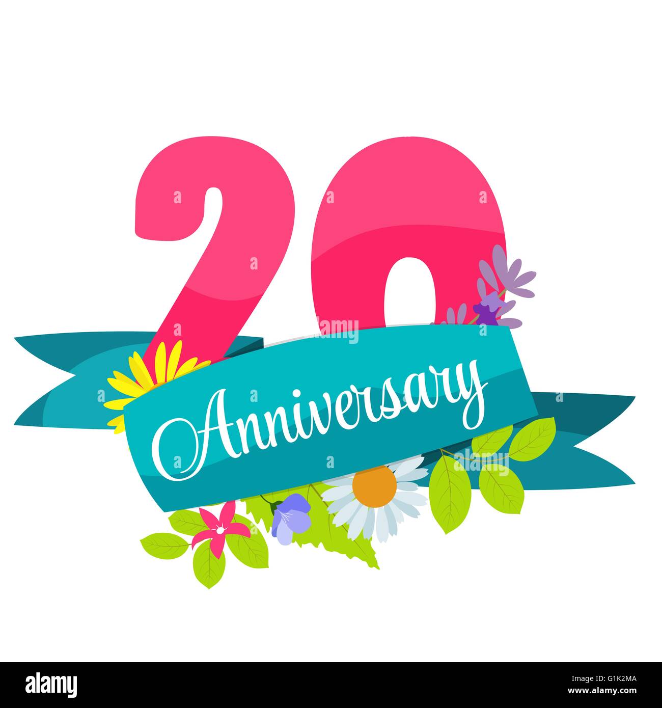 20 years jubilee Cut Out Stock Images & Pictures - Alamy