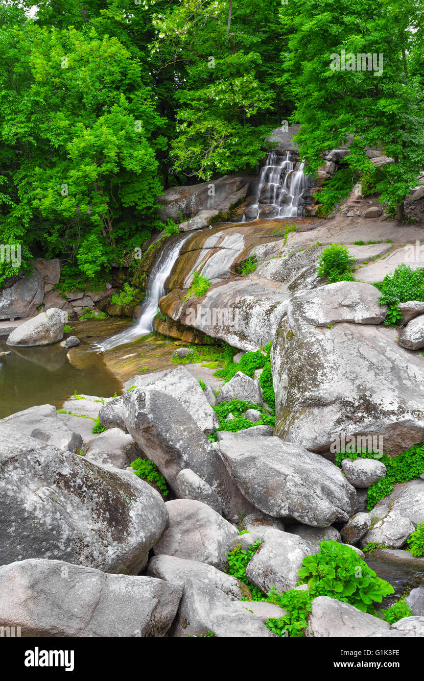 Wood waterfall hi-res stock photography and images - Alamy