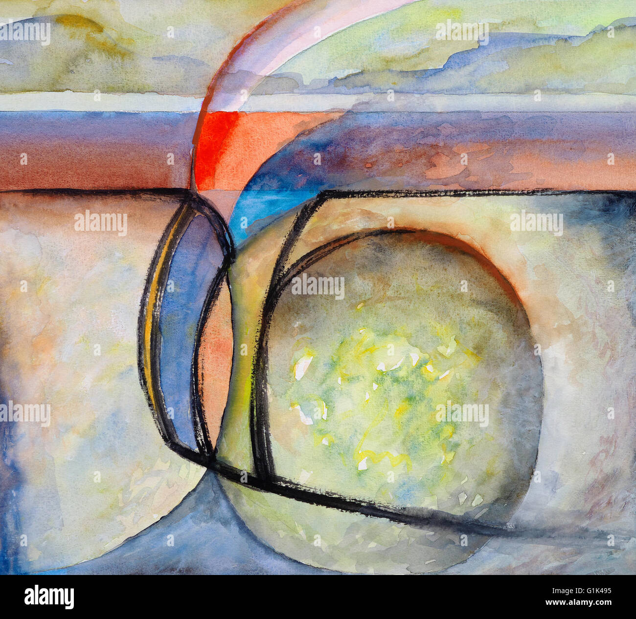 Contemporary Landscape Painting High Resolution Stock Photography and ...