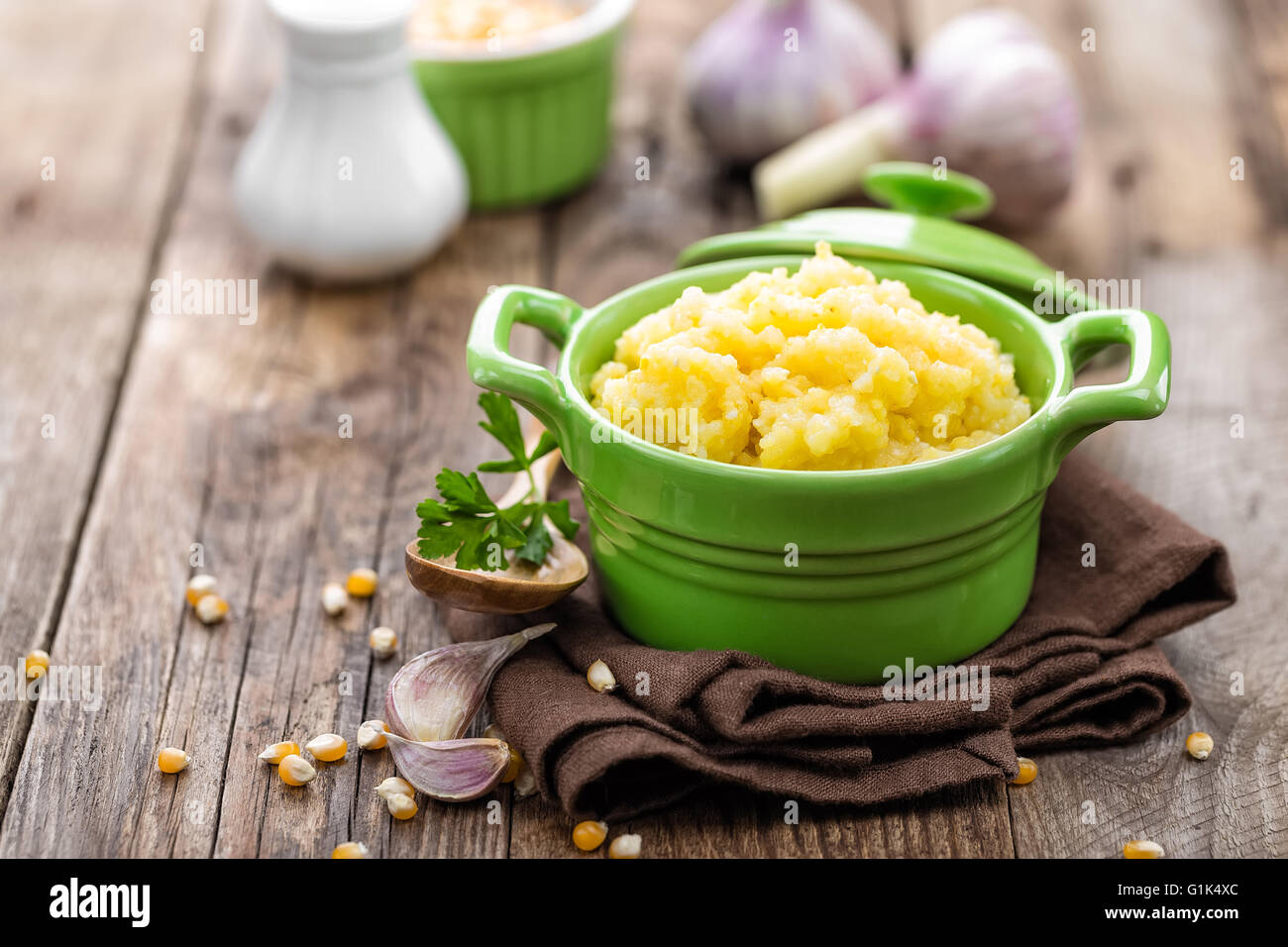 Corn porridge hi-res stock photography and images - Alamy