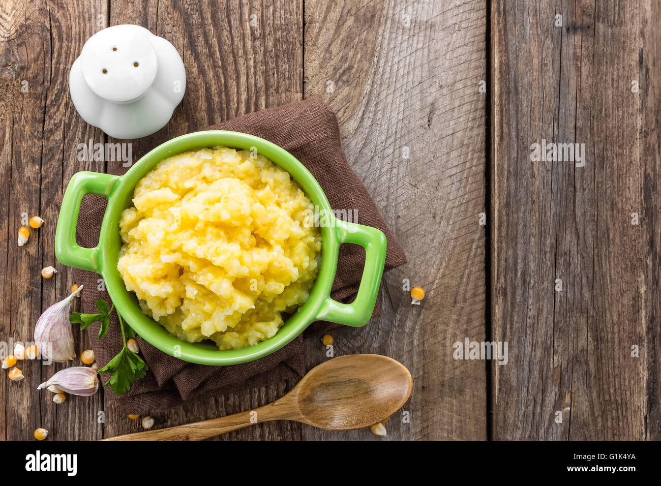 Corn porridge hi-res stock photography and images - Alamy