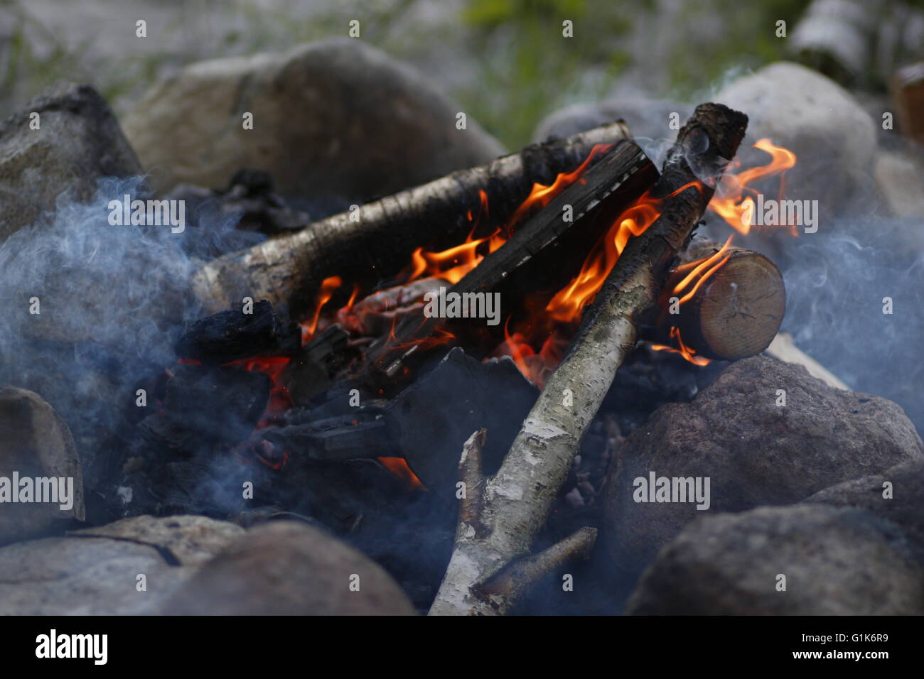 Campfire Stones High Resolution Stock Photography and Images - Alamy
