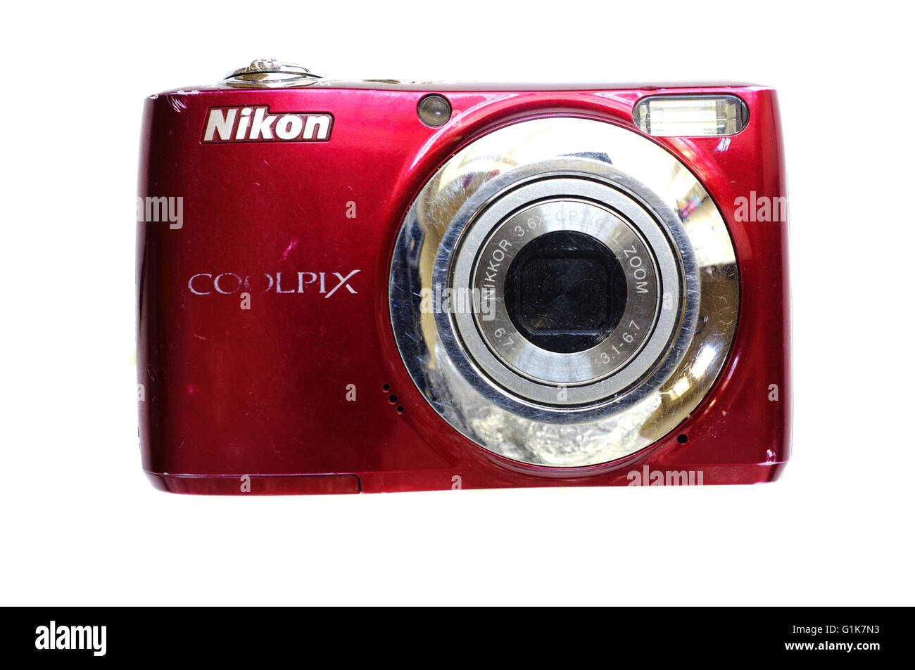 Nikon Camera Red