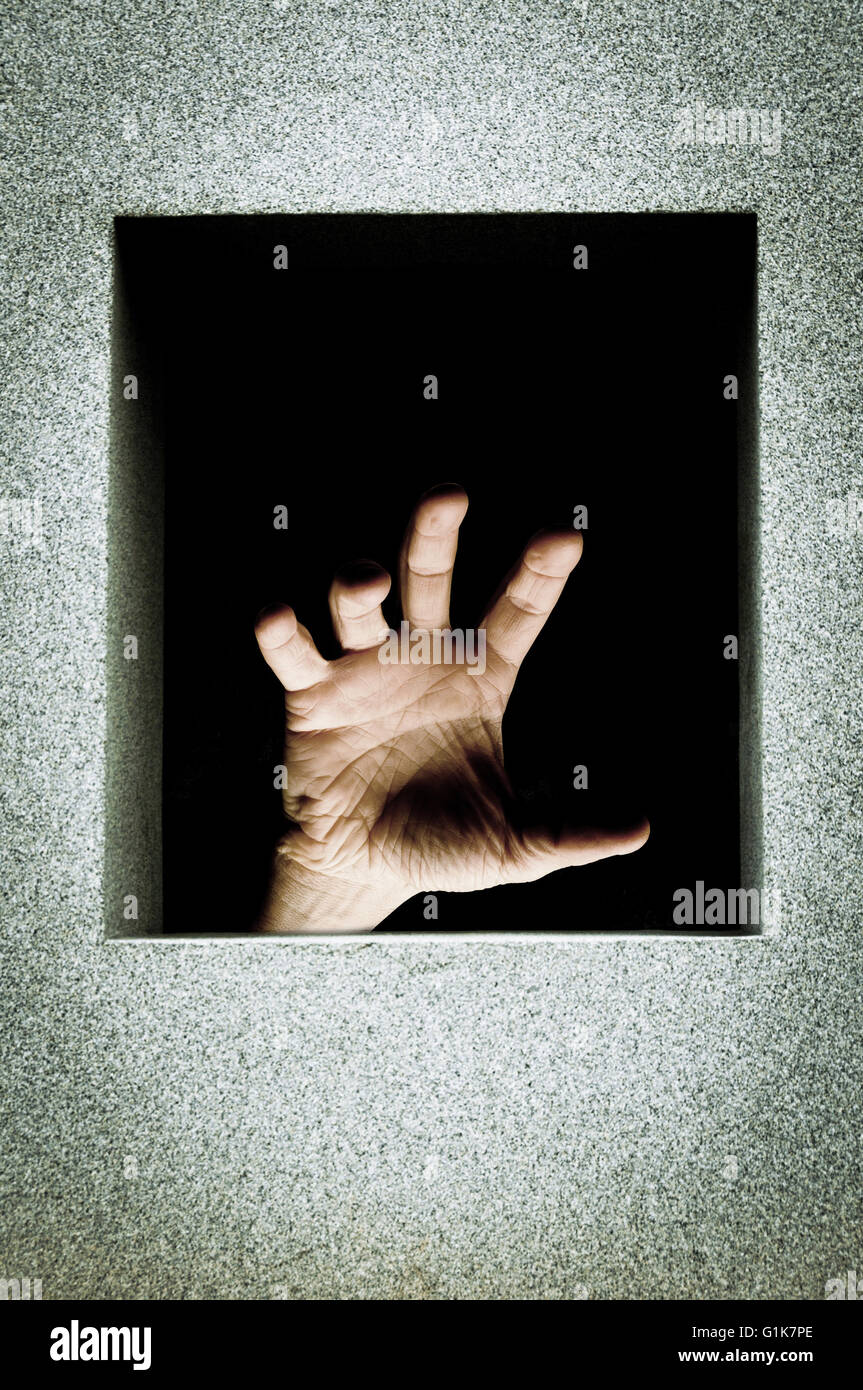 Hand coming hi-res stock photography and images - Alamy