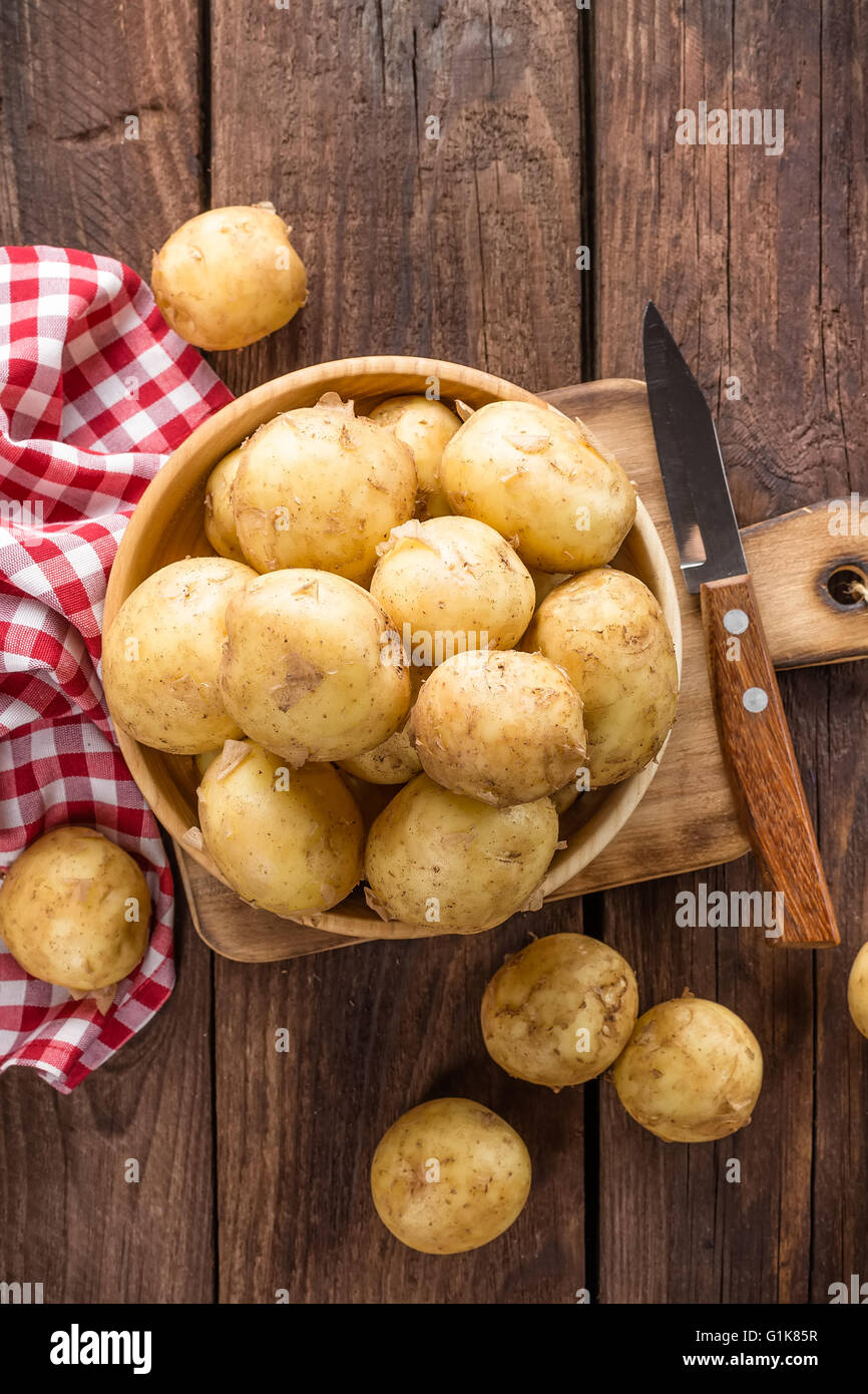 New potato hi-res stock photography and images - Alamy