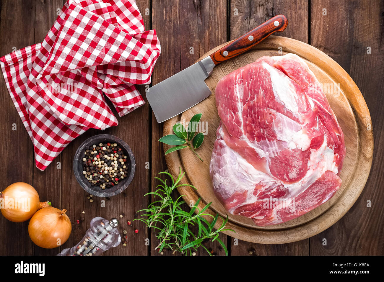Meat ax hi-res stock photography and images - Alamy