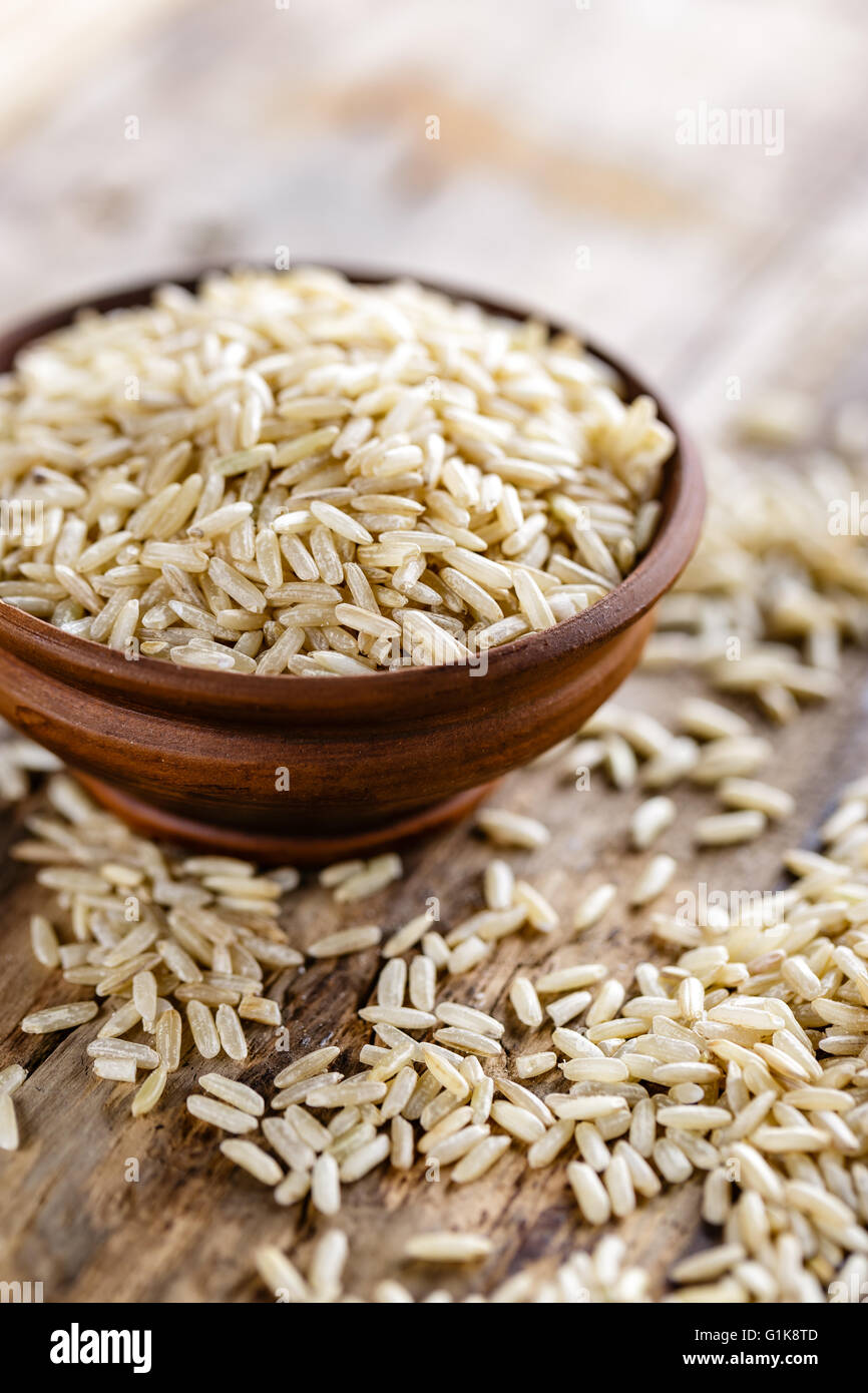 Raw rice hi-res stock photography and images - Alamy