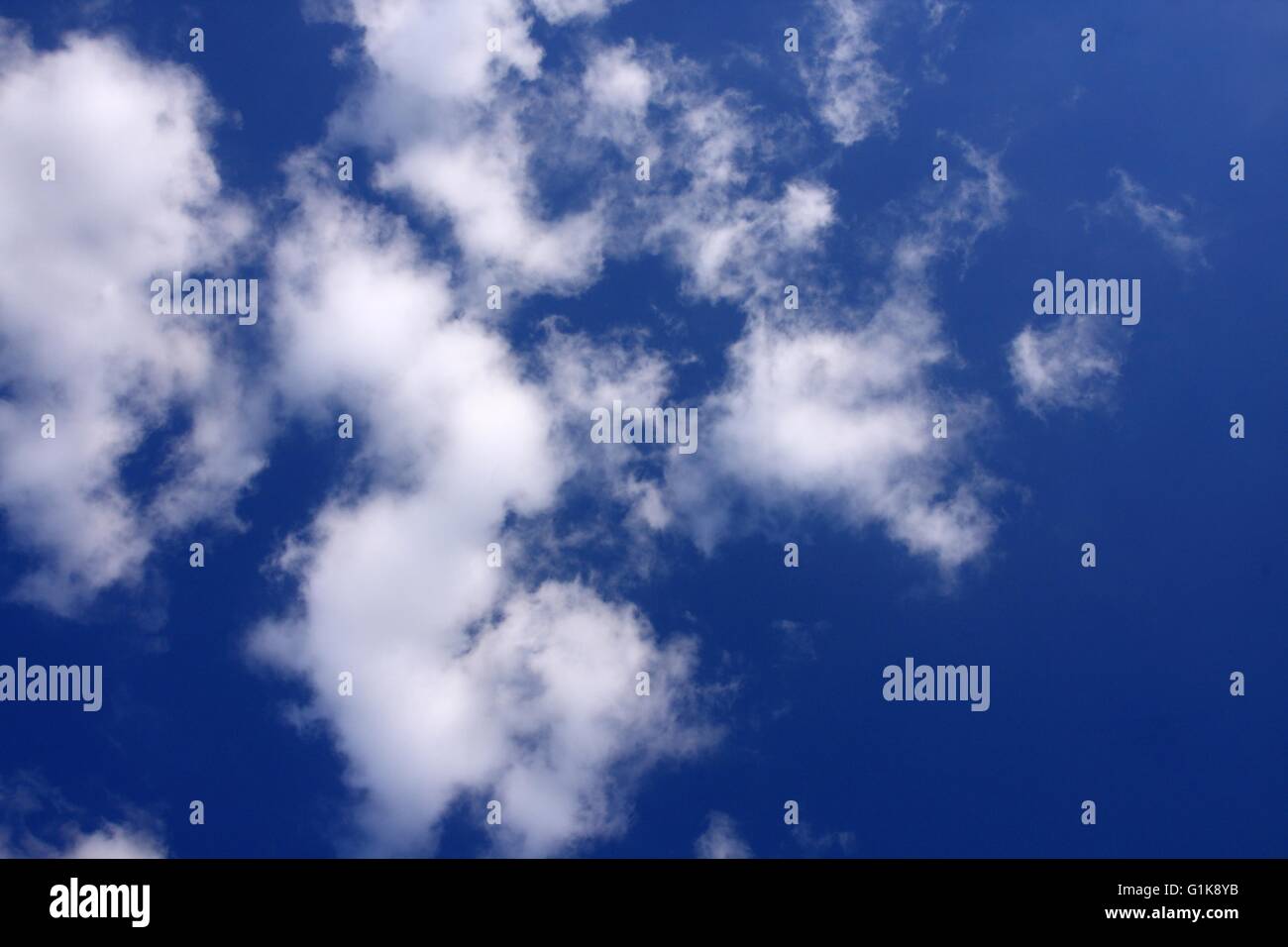 Cloudscape of spring sky on windy day Stock Photo - Alamy
