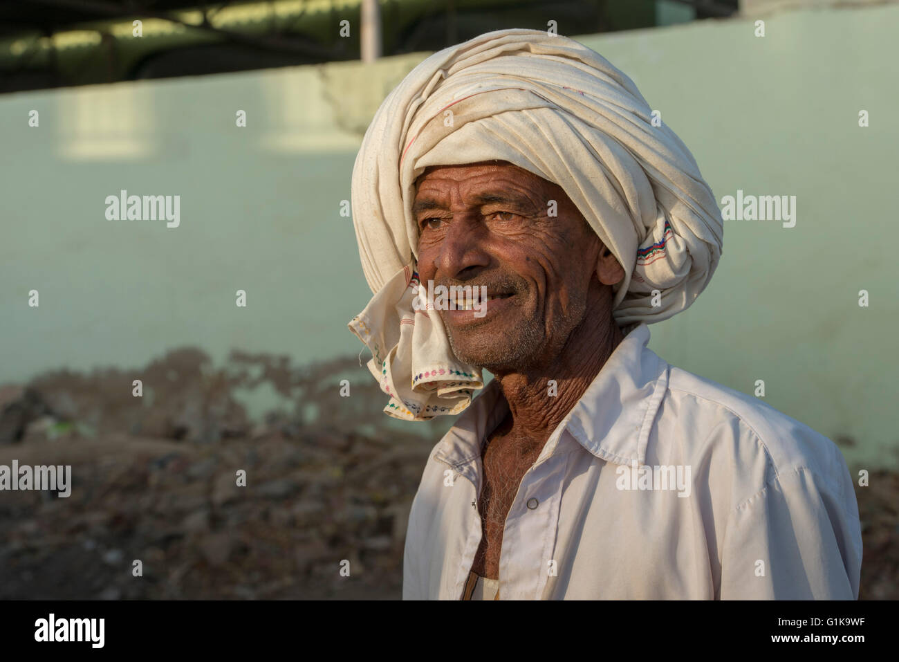 Ahir Man, Kutch Stock Photo - Alamy