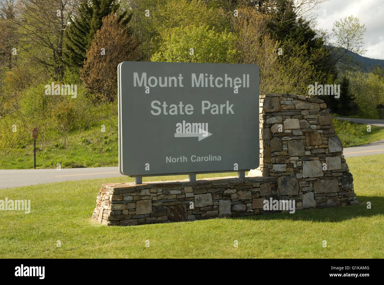 Mount Mitchell State Park North Carolina USA Stock Photo - Alamy