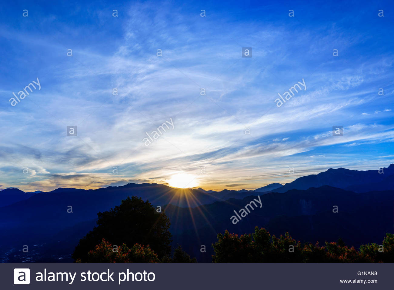 Alishan National Scenic Area Stock Photos & Alishan National Scenic ...