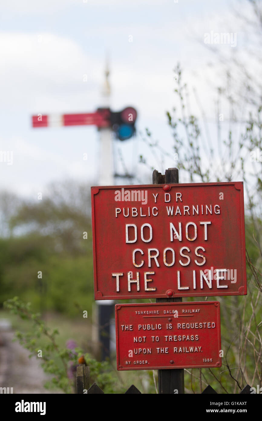 Prohibition notice hi-res stock photography and images - Alamy