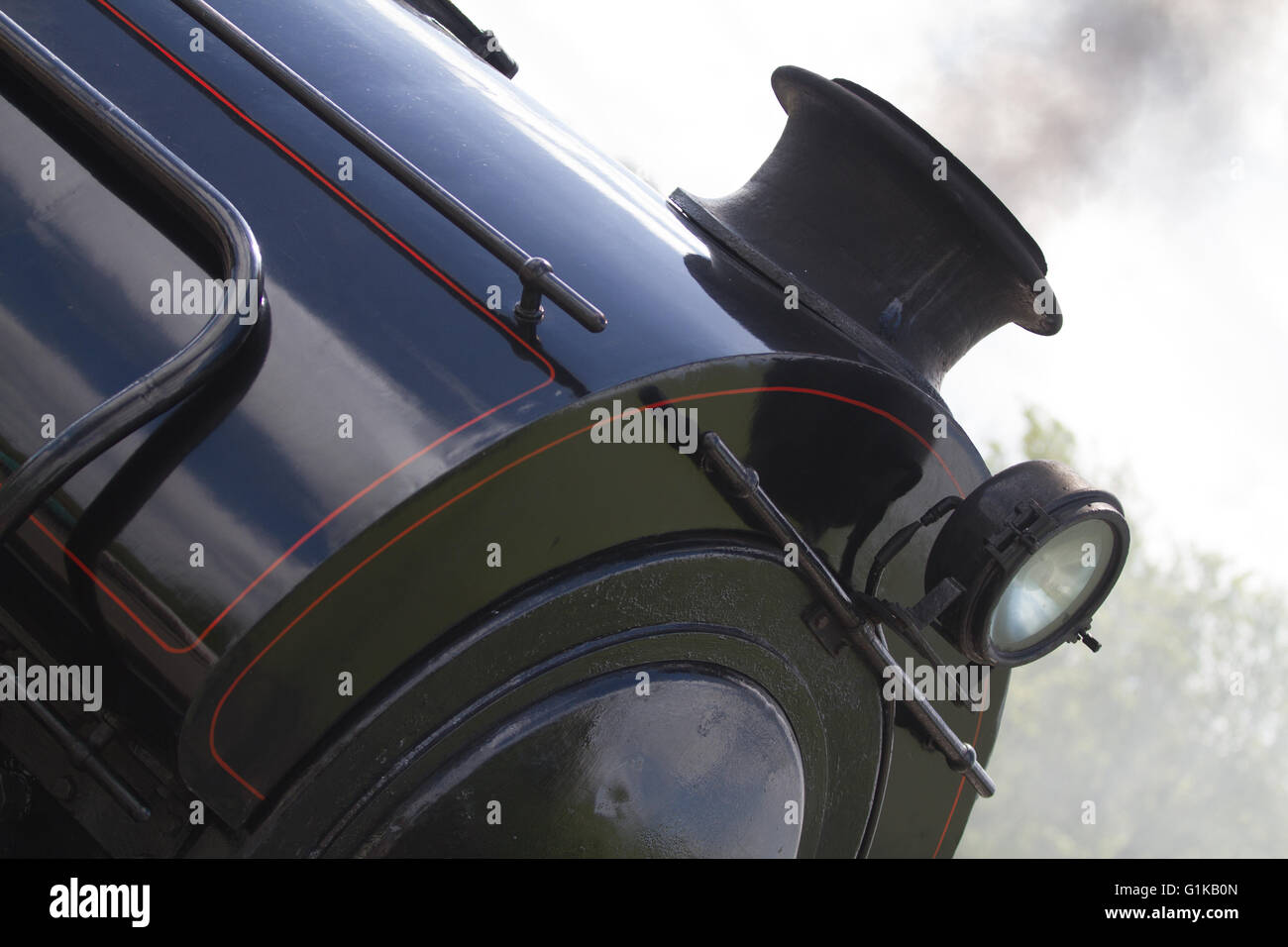 Angle close crop of the front end of ex National Coal Board - NCB ...